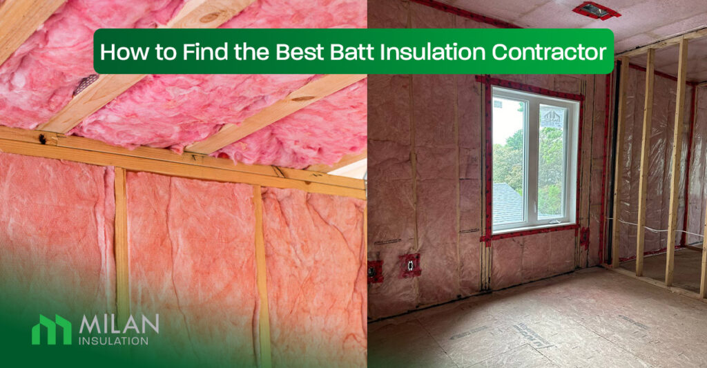 Tips to Select Batt Insulation Contractor | Update 2025 | Milan Insulation